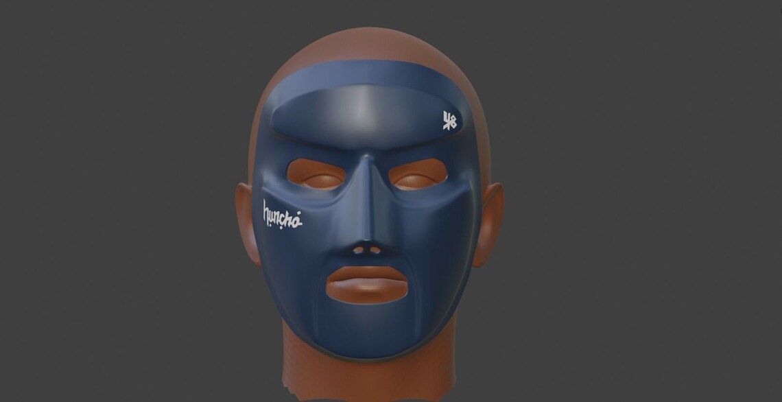 M Huncho Mask 3d print model | Etsy