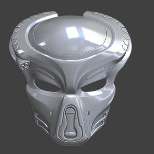 Fugitive Predator Helmet 2018 Movie Cosplay Mask for 3D Printing File ...