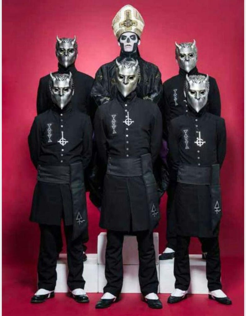 PRE-ORDER Nameless Ghoul Replica Mask From Ghost Band - Etsy