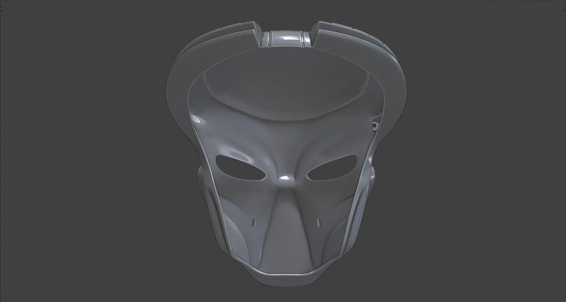 Fugitive Predator Helmet 2018 Movie Cosplay Mask for 3D Printing File ...