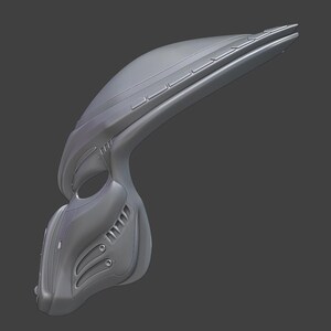 Fugitive Predator Helmet 2018 Movie Cosplay Mask for 3D Printing File ...