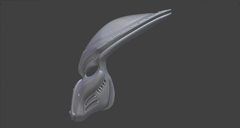 Fugitive Predator Helmet 2018 Movie Cosplay Mask for 3D Printing File ...