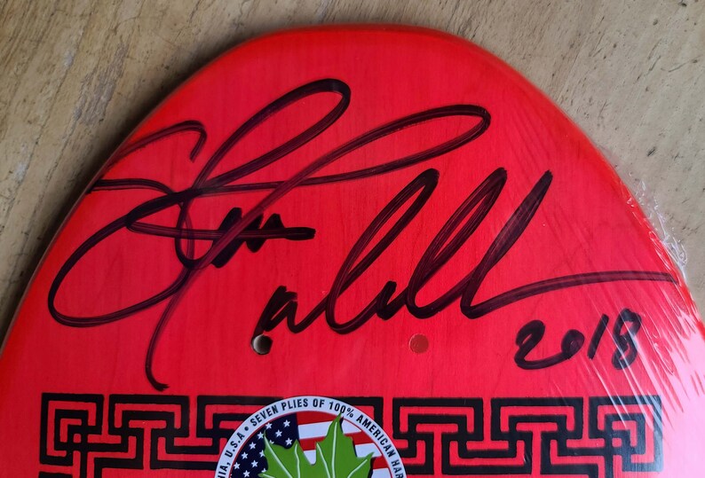 Signed Steve Caballero 2018, 3 of Only 5 Re-issue 2017 SOC, Powell ...