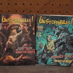 Fallout Inspired Unstoppables Comic Books - Etsy