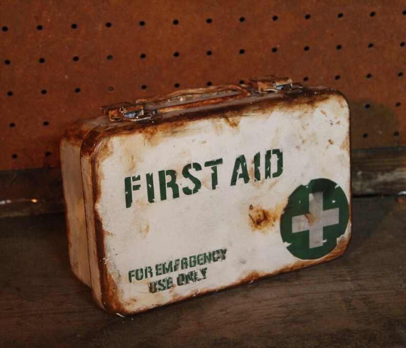 Fallout inspired metal first aid kit | Etsy