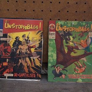 Fallout Inspired Unstoppables Comic Books - Etsy