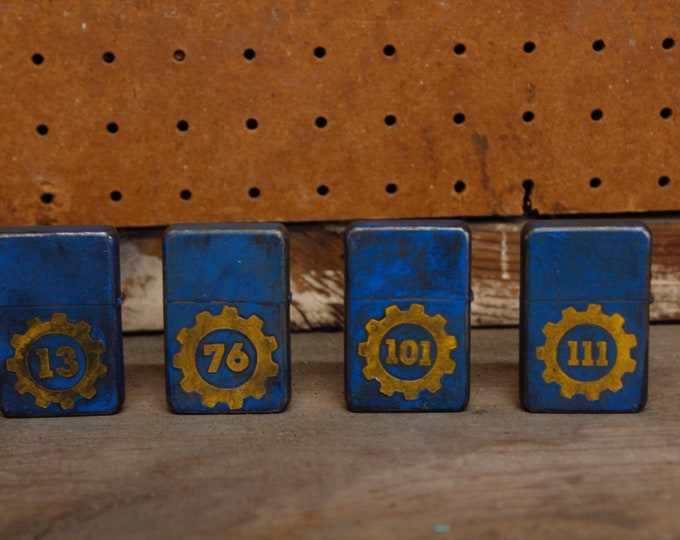 Fallout Inspired Vault Number Oil Lighters - Etsy