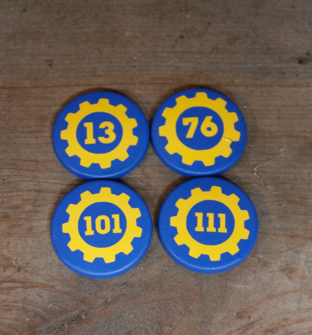 Fallout Vault Number Pinback Buttons - Etsy España