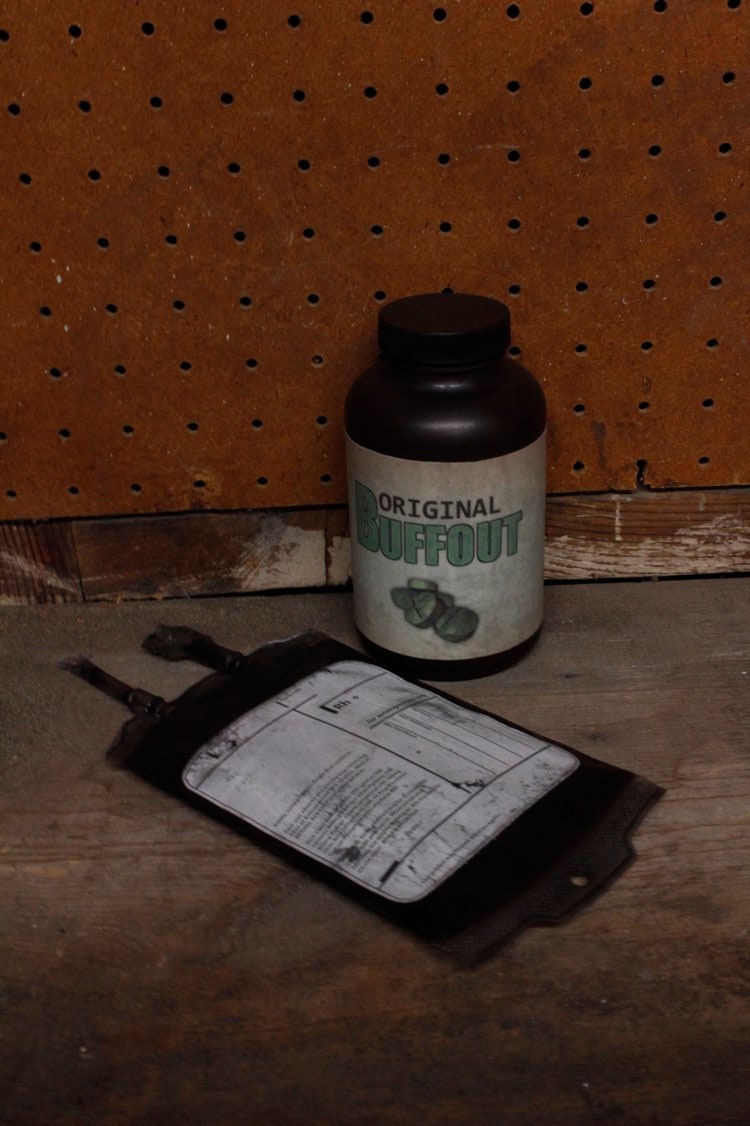 Fallout Inspired Buffout Prop Pill Bottle - Etsy