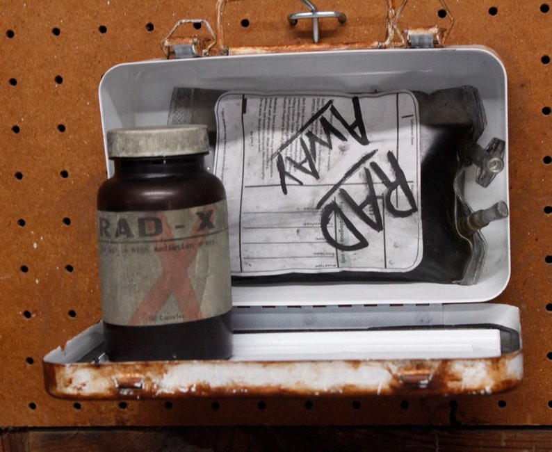 Fallout Inspired Metal First Aid Kit - Etsy Australia