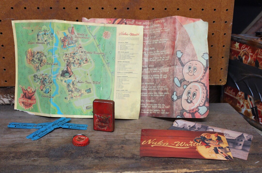 Fallout Inspired Nuka World Souvenirs - Etsy