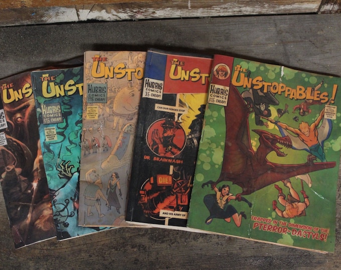 Fallout Inspired Unstoppables Comic Books - Etsy