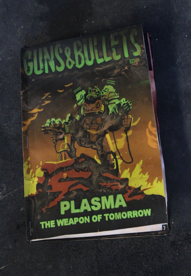 Fallout 4 Guns and Bullets Magazine With Real Pages - Etsy