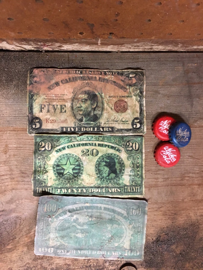 Fallout New Vegas NCR money | Etsy