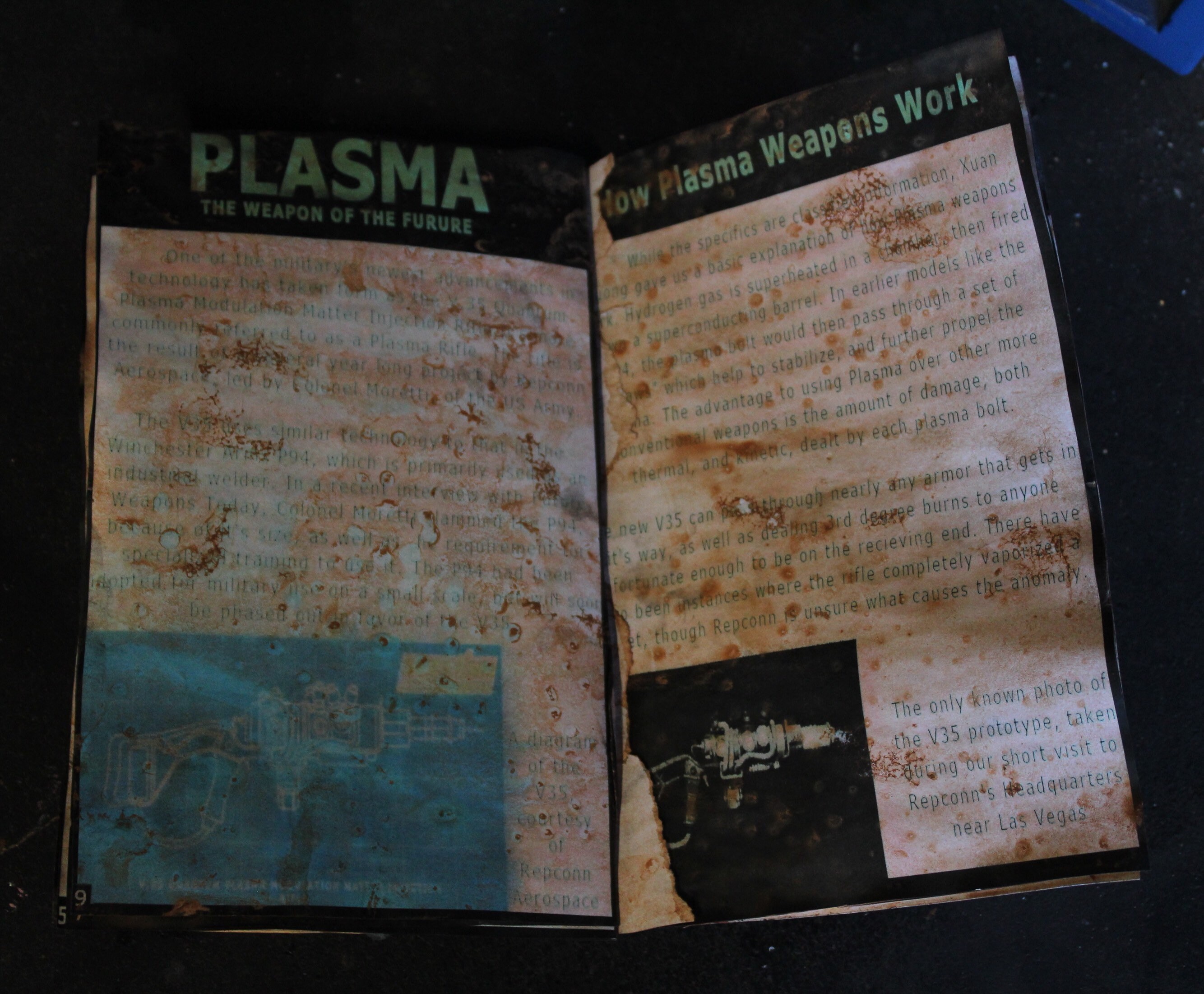 Fallout 4 Guns and Bullets Magazine With Real Pages - Etsy