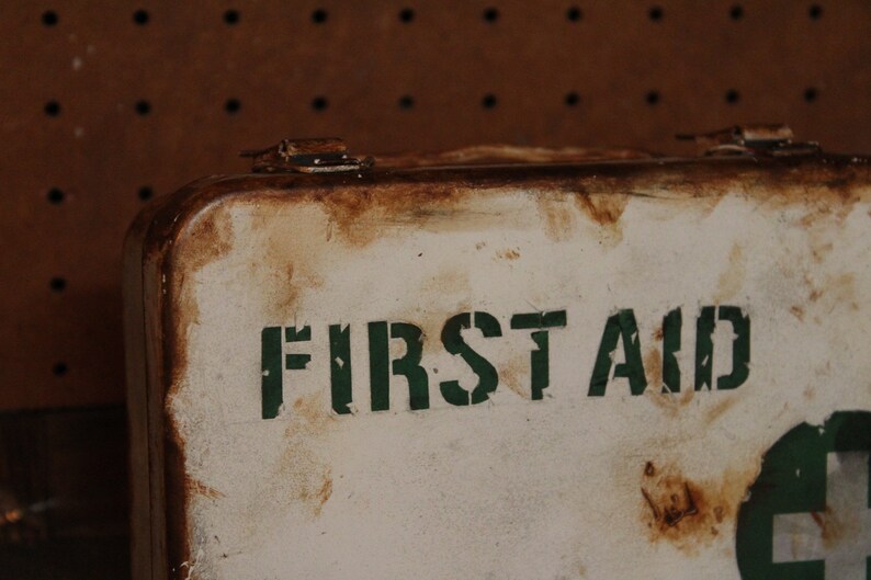 Fallout inspired metal first aid kit | Etsy