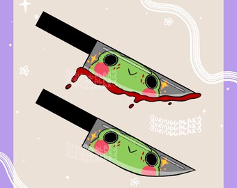 Cute Frog Knife - Etsy