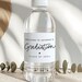 Graduation Water Bottle Labels Water Bottle Sticker, Water Bottle ...