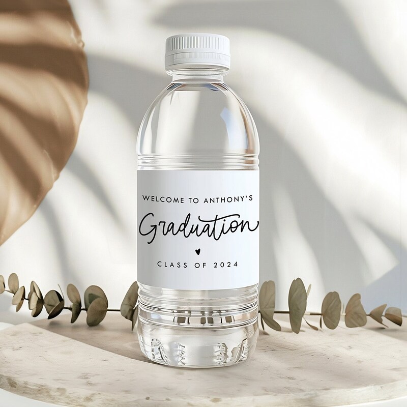 Graduation Water - Etsy