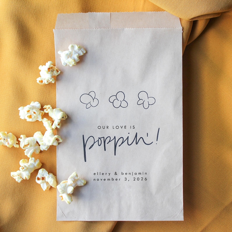 Logo Popcorn Bags - Etsy