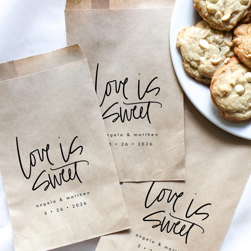Love is Sweet Bags - Etsy