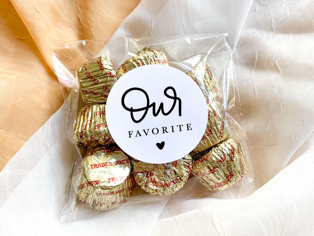 Our Favorite Stickers || Wedding Candy Favors, Favor Stickers - Etsy