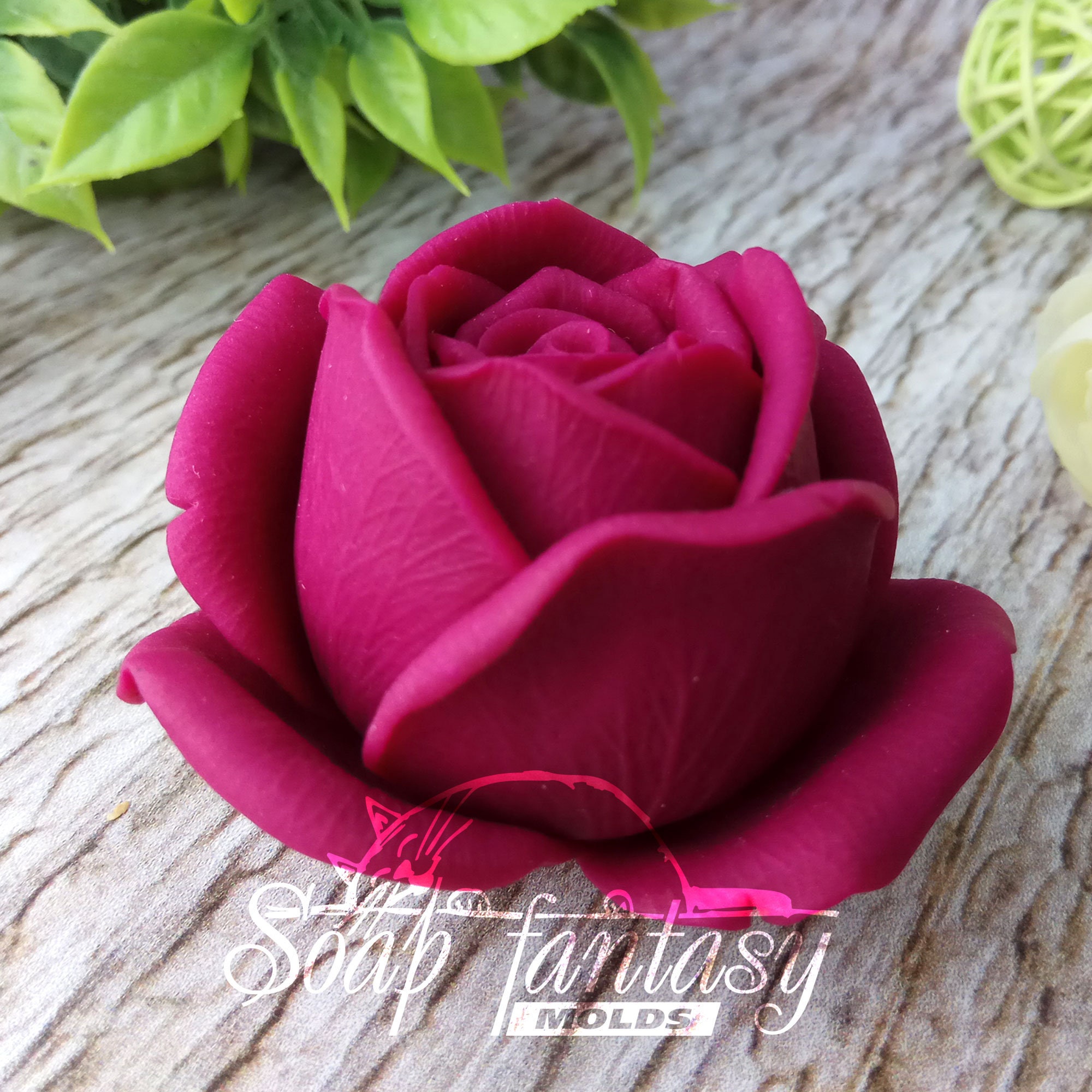 Rose "dolce Vita" Silicone Soap Mold - for Soap Making, Craft & Hobby ...
