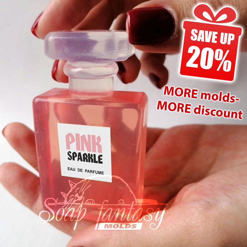 Perfume Bottle Soap Molds - Etsy
