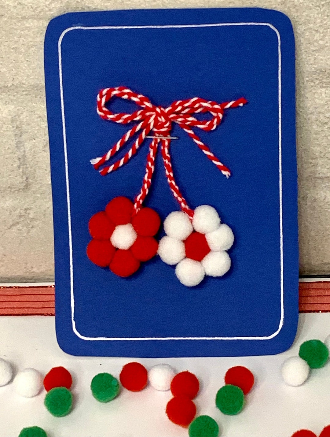 Set of 7 Martenitsi With Card Pijo and Penda Baba Marta Gift ...