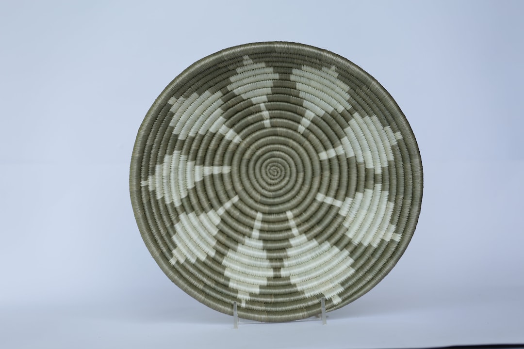 African Wall Basket - Handwoven Rwanda Basket for Wall Basket Decor ...