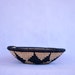 Igisiga Medium African Basket, 10 Inches Rwanda Basket, Black and White ...