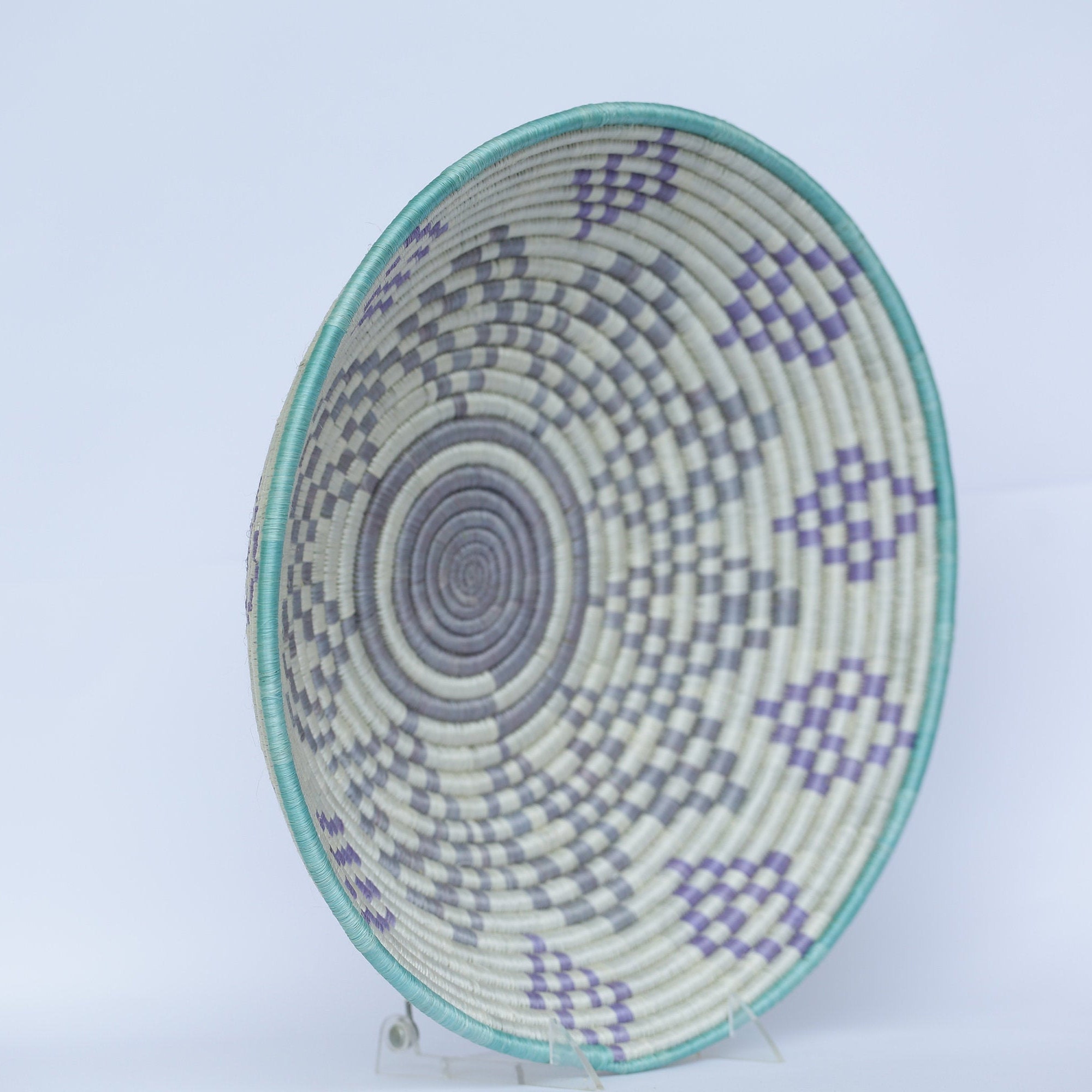 Muhabura African Wall Basket Rwanda Baskets African Woven | Etsy