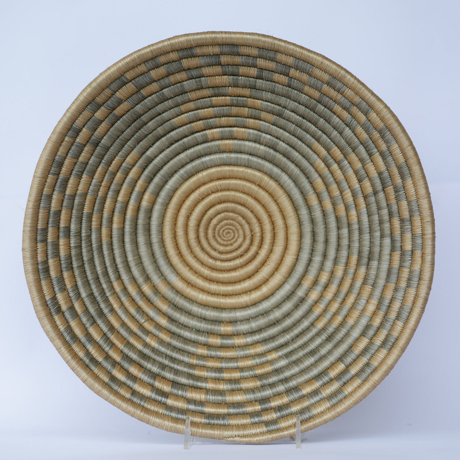 Dakar African Wall Basket, Rwanda Baskets, African Woven Baske, Brown ...