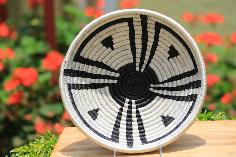 Jamba African Wall Basket Rwanda Baskets African Woven - Etsy