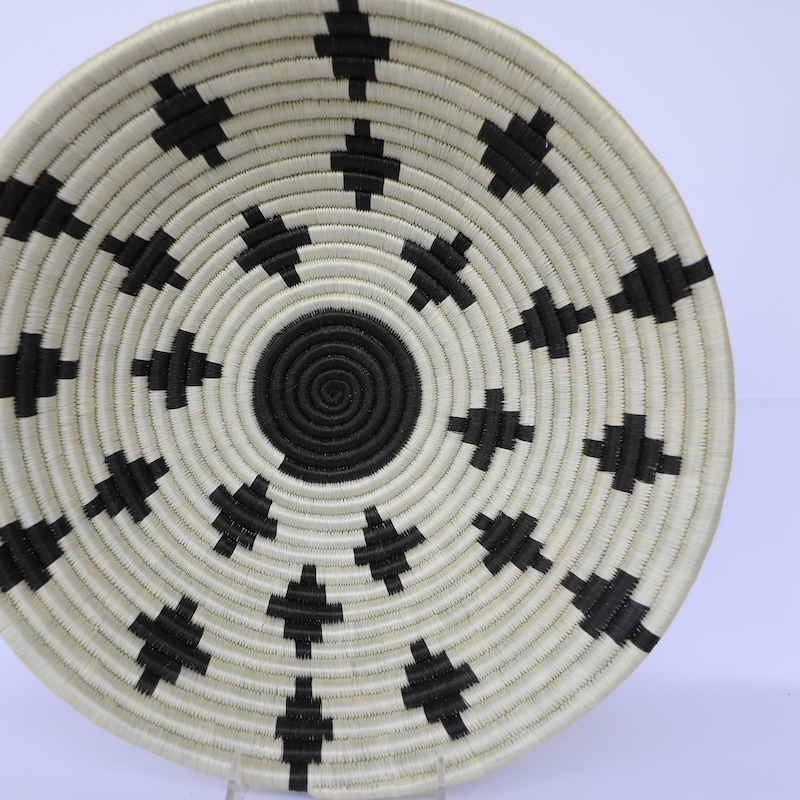 African Woven Plates - Etsy