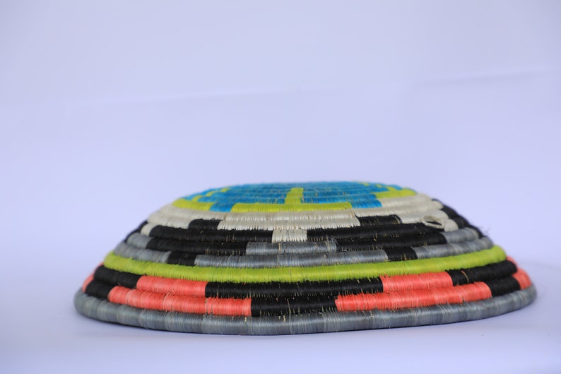 Linnet Basket 16 Rwanda Basket African Basket. Green - Etsy