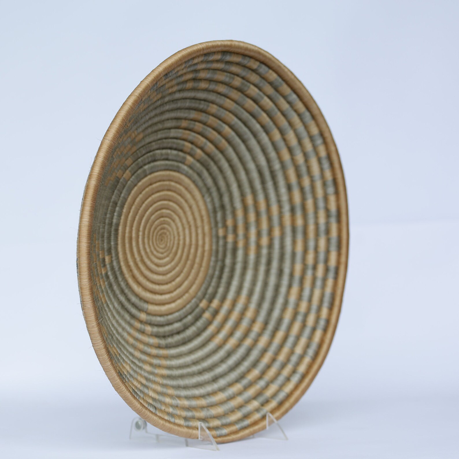 Dakar African Wall Basket, Rwanda Baskets, African Woven Baske, Brown ...