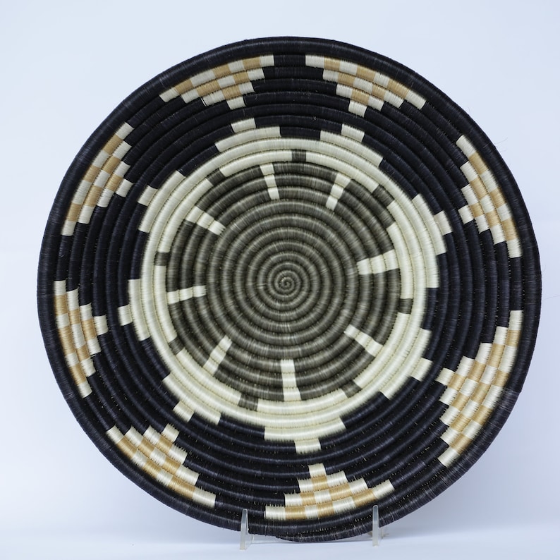 Twaza African Wall Basket Rwanda Baskets African Woven | Etsy