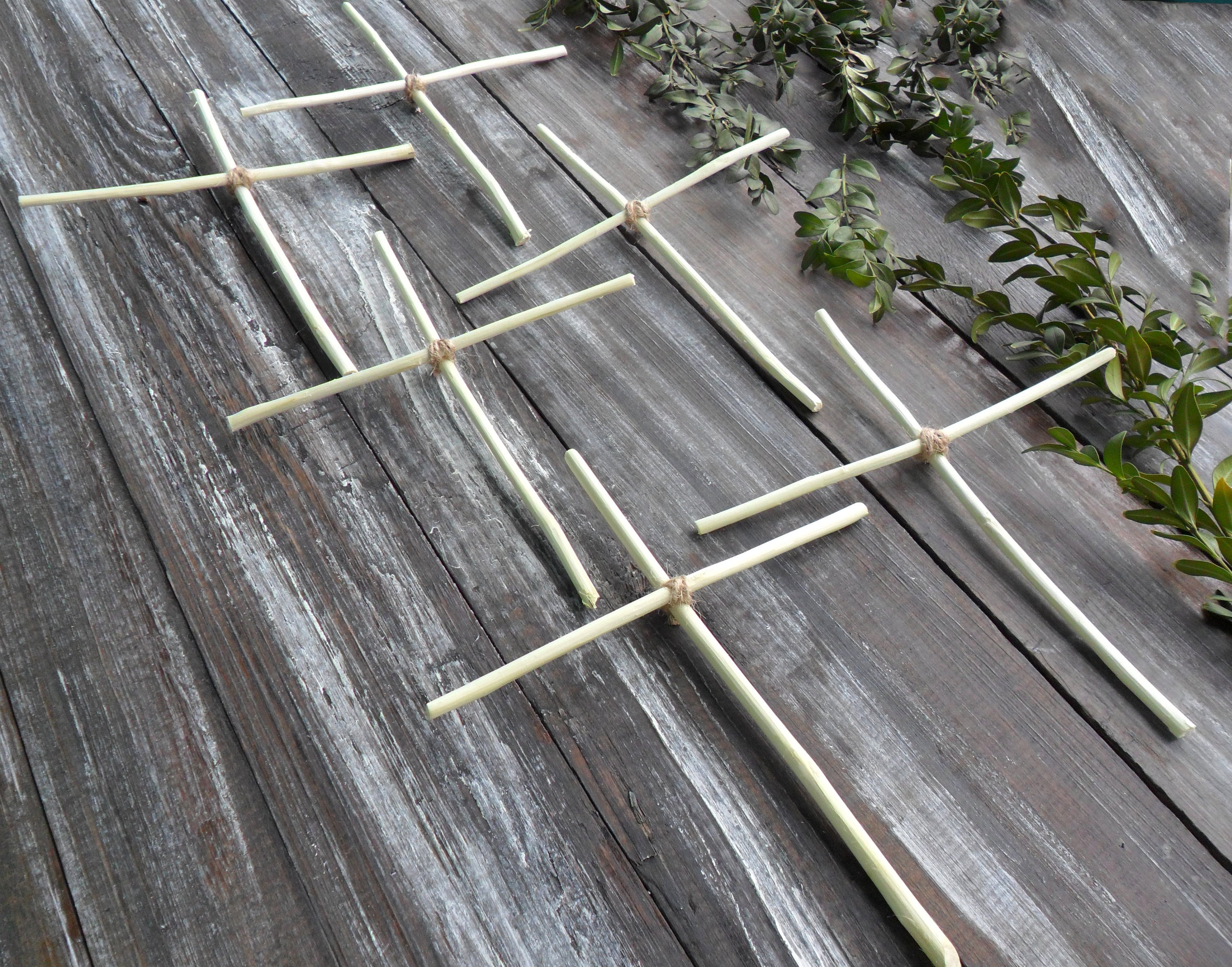 Primitive Cross Rustic Wood Cross Willow Twigs Crosses - Etsy