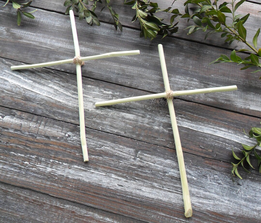 Primitive Cross Rustic Wood Cross Willow Twigs Crosses Religious ...