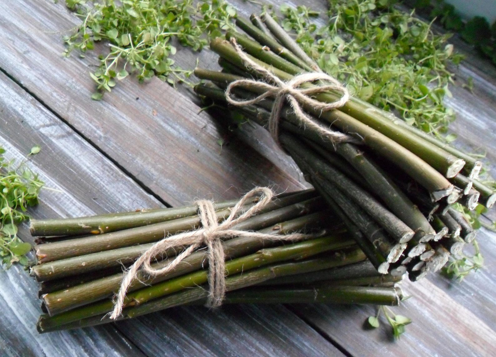 Willow Bundle of 25 Material for Needlework Dry Branches Wood | Etsy UK