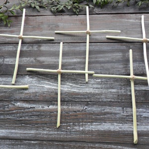 Primitive Cross Rustic Wood Cross Willow Twigs Crosses Religious ...