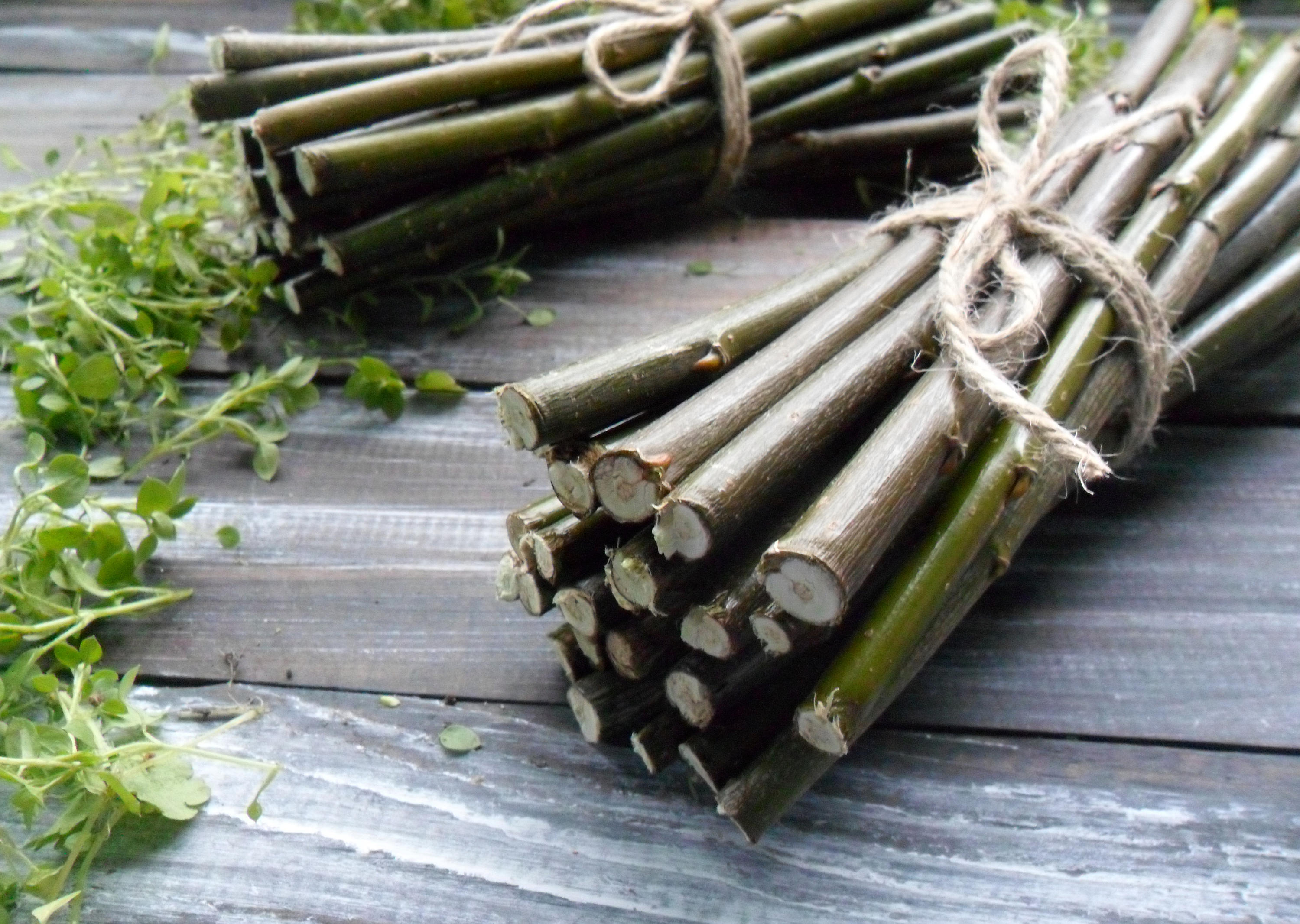 Willow Bundle of 25 Material for Needlework Dry Branches Wood | Etsy UK
