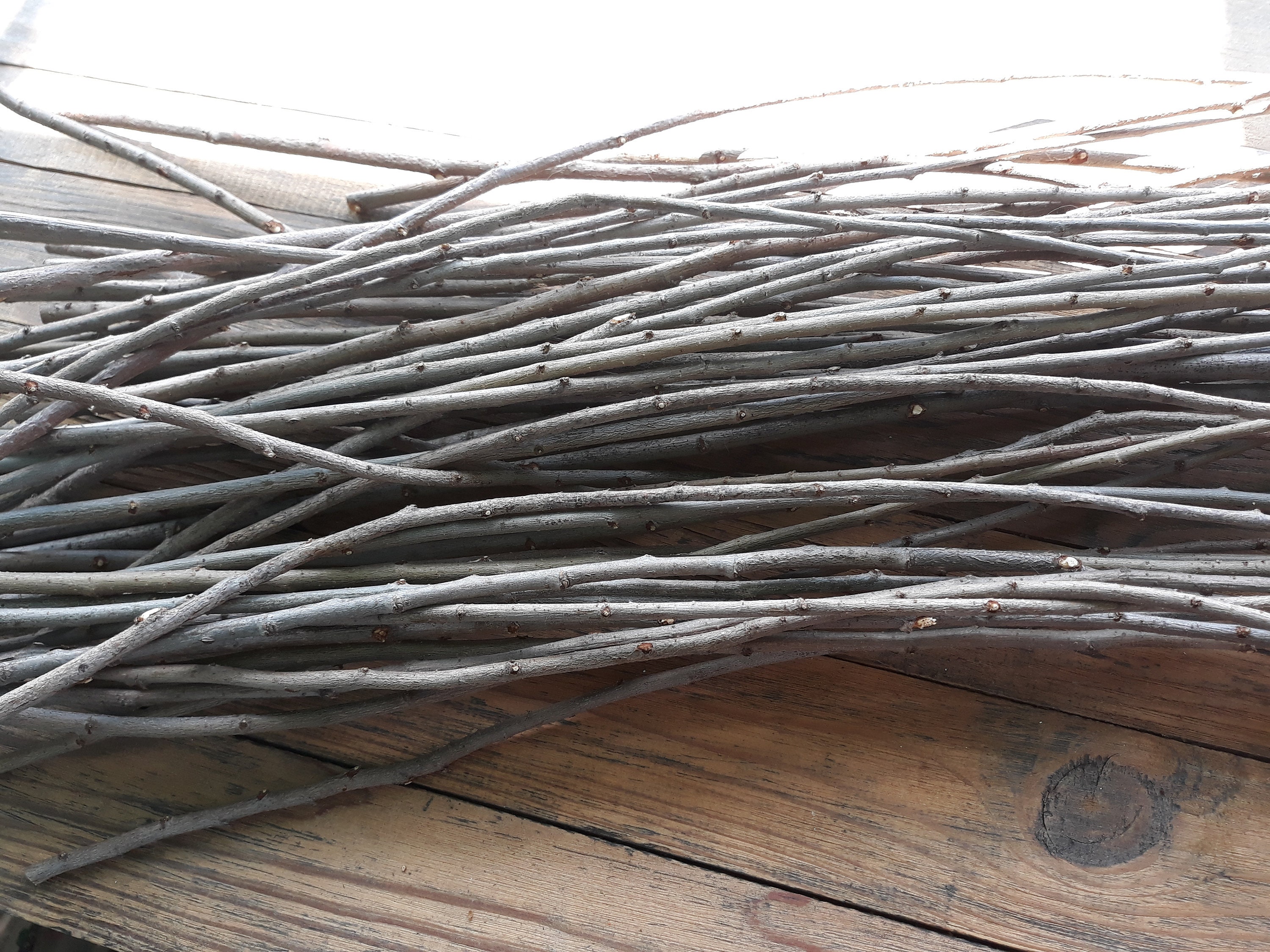 24 Extra-long Brown Twigs Willow Bundle Eco Friendly - Etsy Ireland