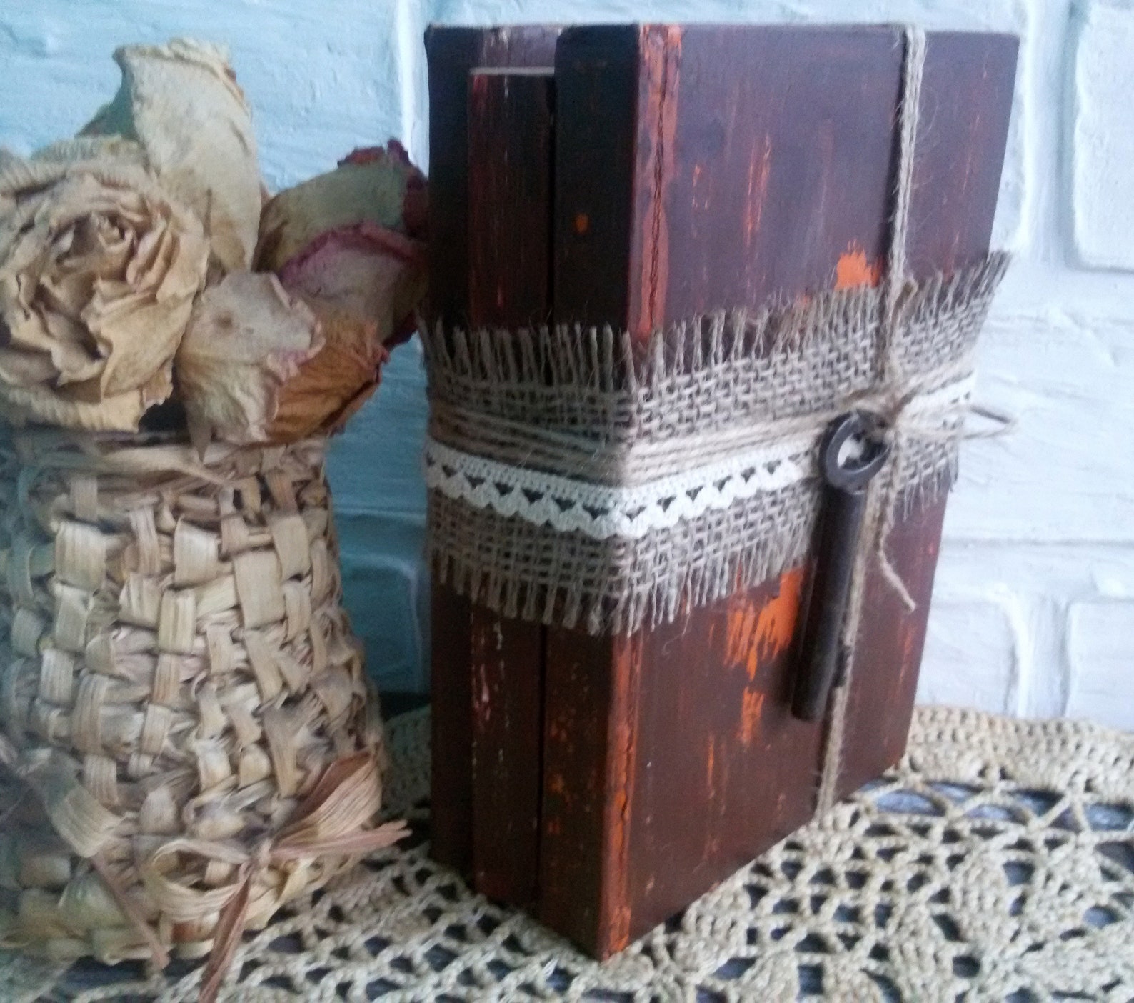 Old Rustic Books Vintage Books Vintage Style Rustic Farmhouse - Etsy