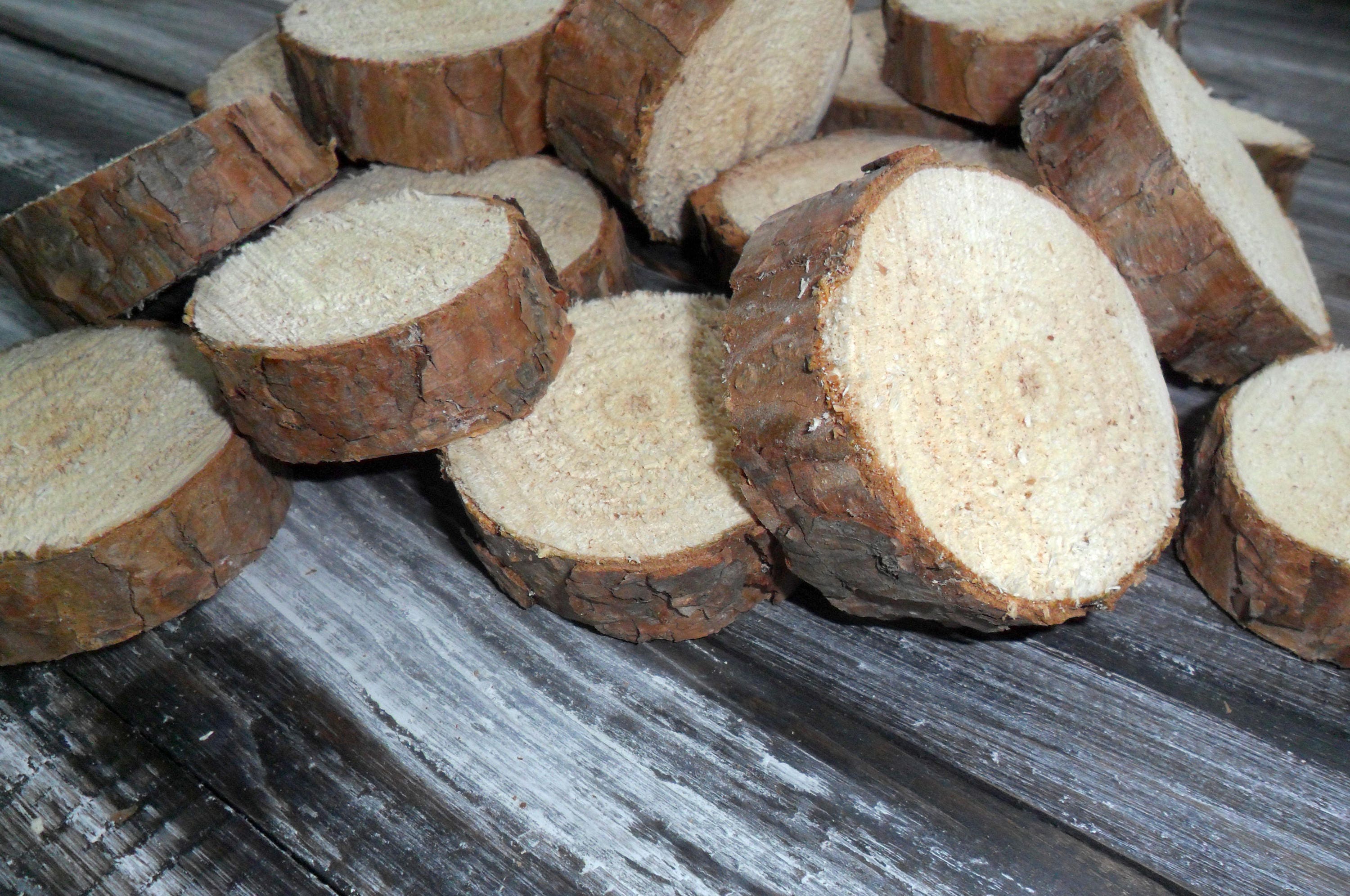 13 Natural Wood Slices DIY Wooden Craft Wood Slices Circles - Etsy