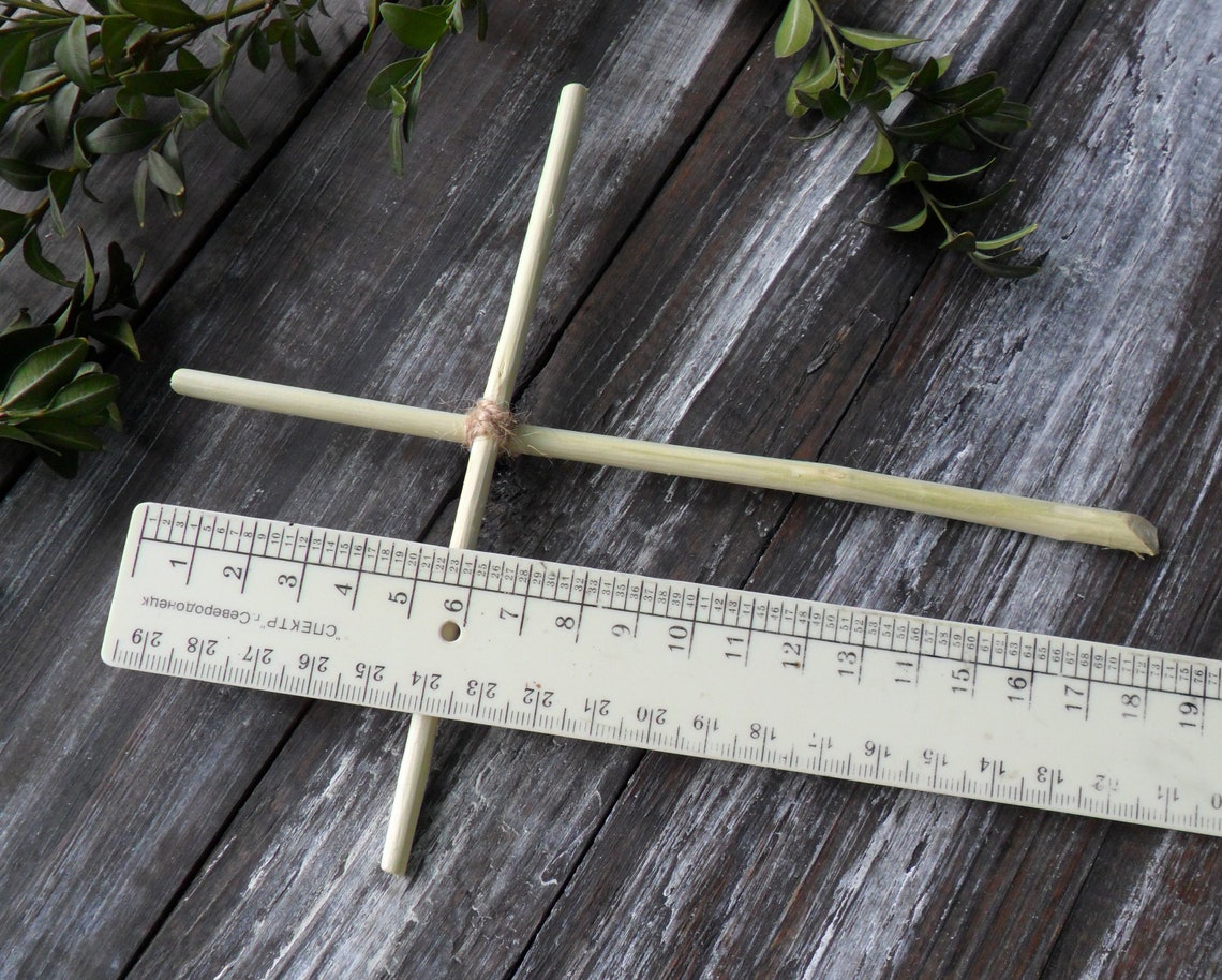 Primitive Cross Rustic Wood Cross Willow Twigs Crosses | Etsy