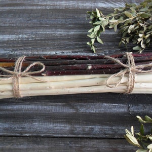 Wood Sticks 10" Mix of Wood Dried Twigs Cuts Pieces Twigs Bundle Twig ...