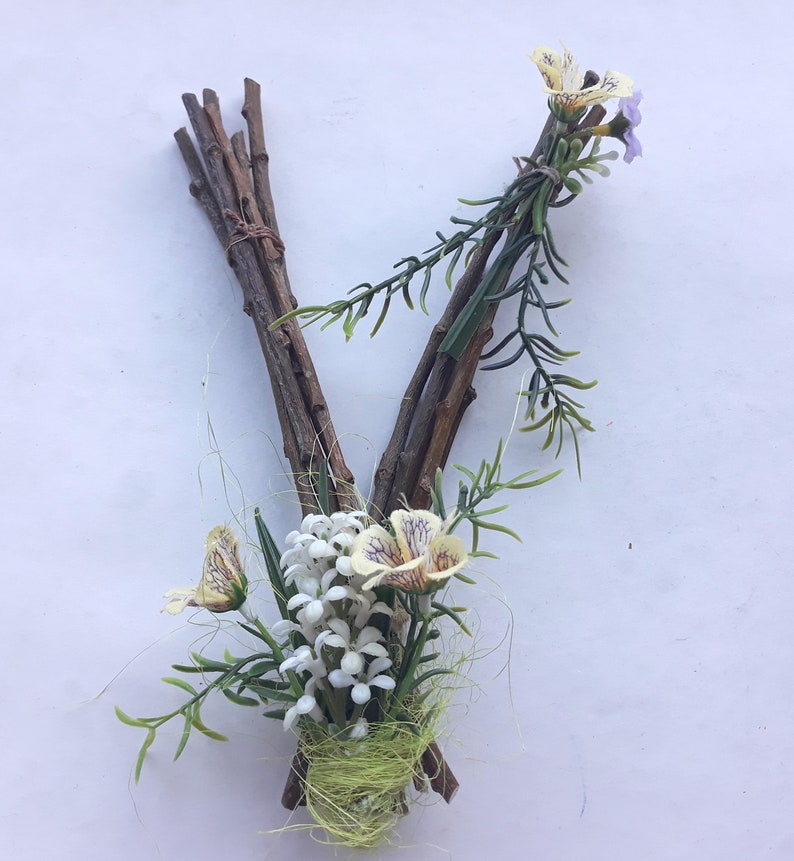 8 Rustic Nursery Letter Twig Monogram Rustic Letter - Etsy