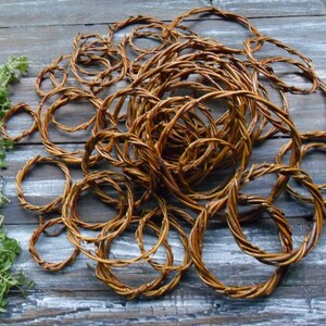 10 Rings of Willow Branches 2 6 Natural Willow Twig Handmade Wreath ...
